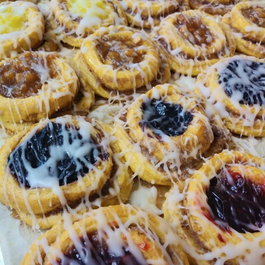 1 dozen assorted fruit sweet rolls | Shalom Kosher Bakery